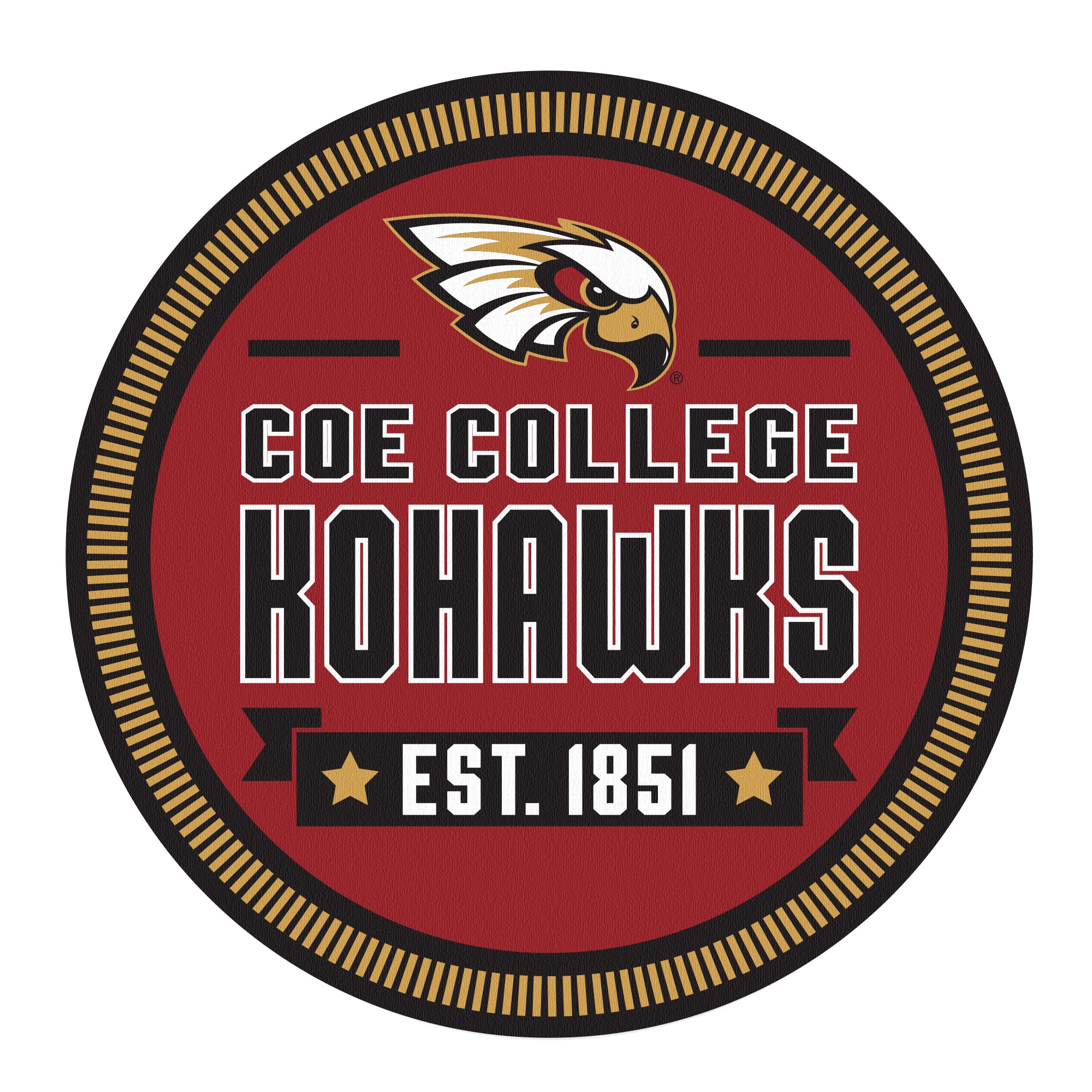 ROUND MOUSE PAD – The Kohawk Shop